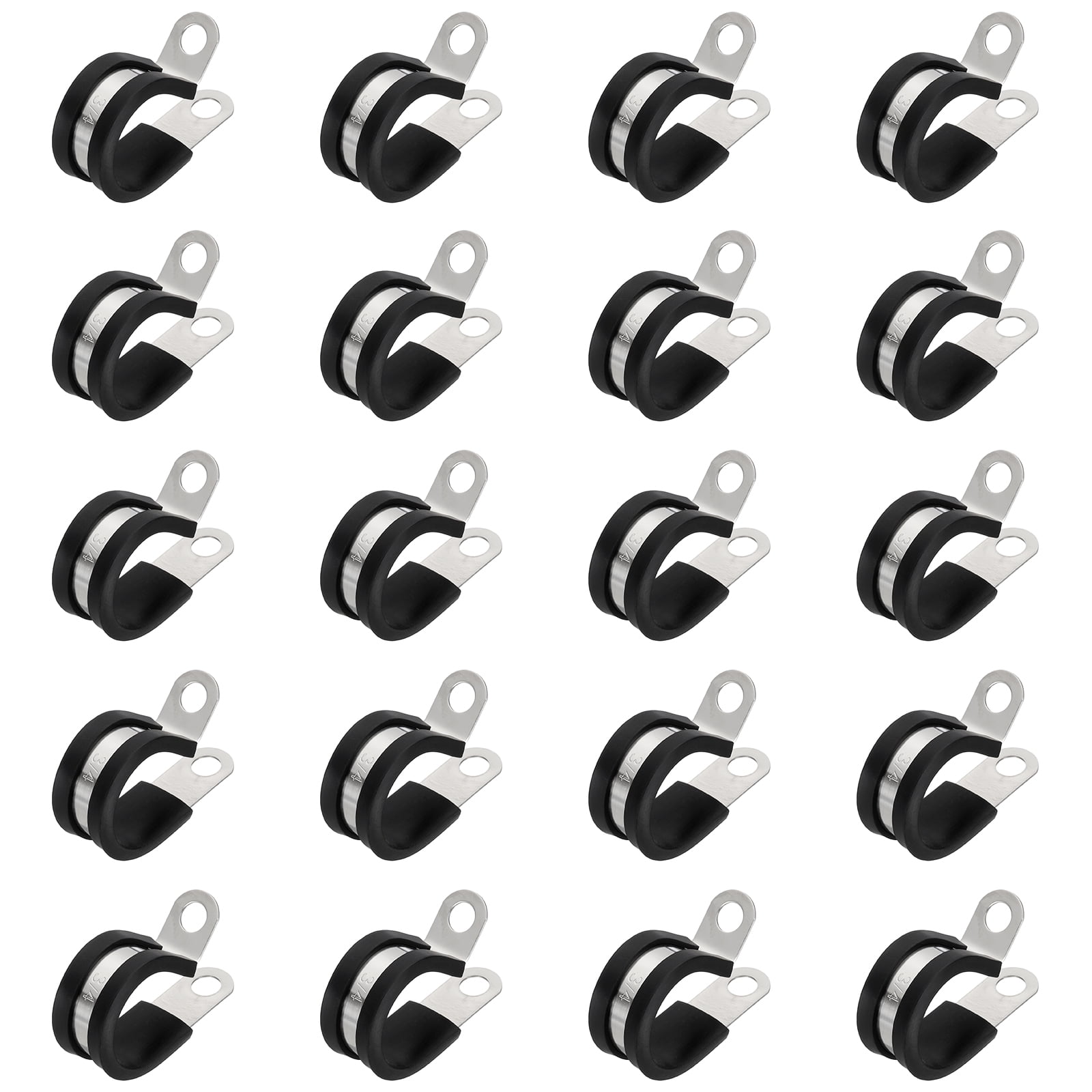 Cable Clamps, Stainless Steel Conduit Clamp Cable Rigid Pipe Strap ...