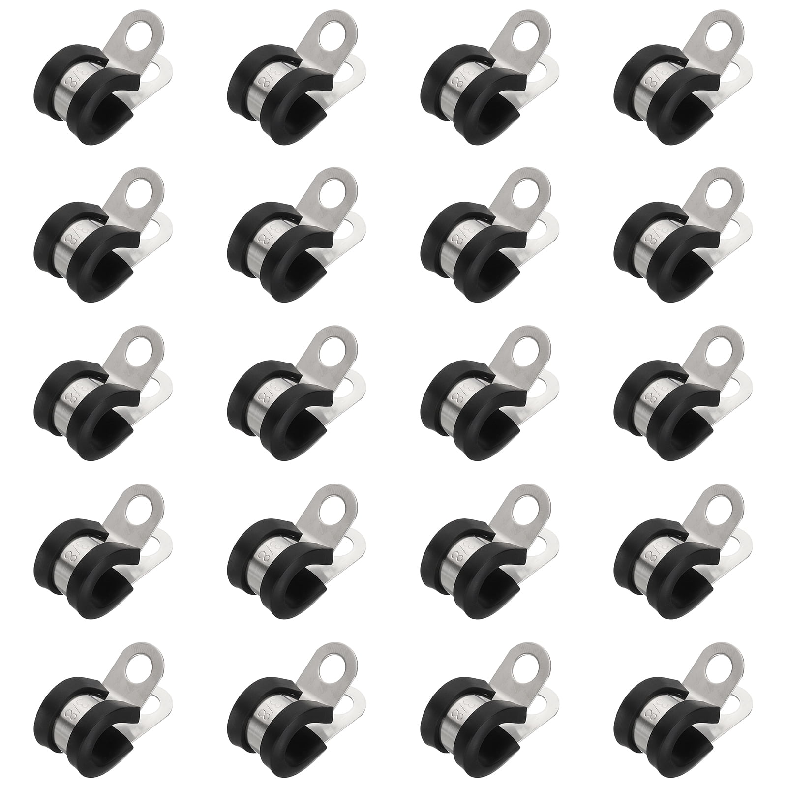 Cable Clamps, Stainless Steel Conduit Clamp Cable Rigid Pipe Strap ...