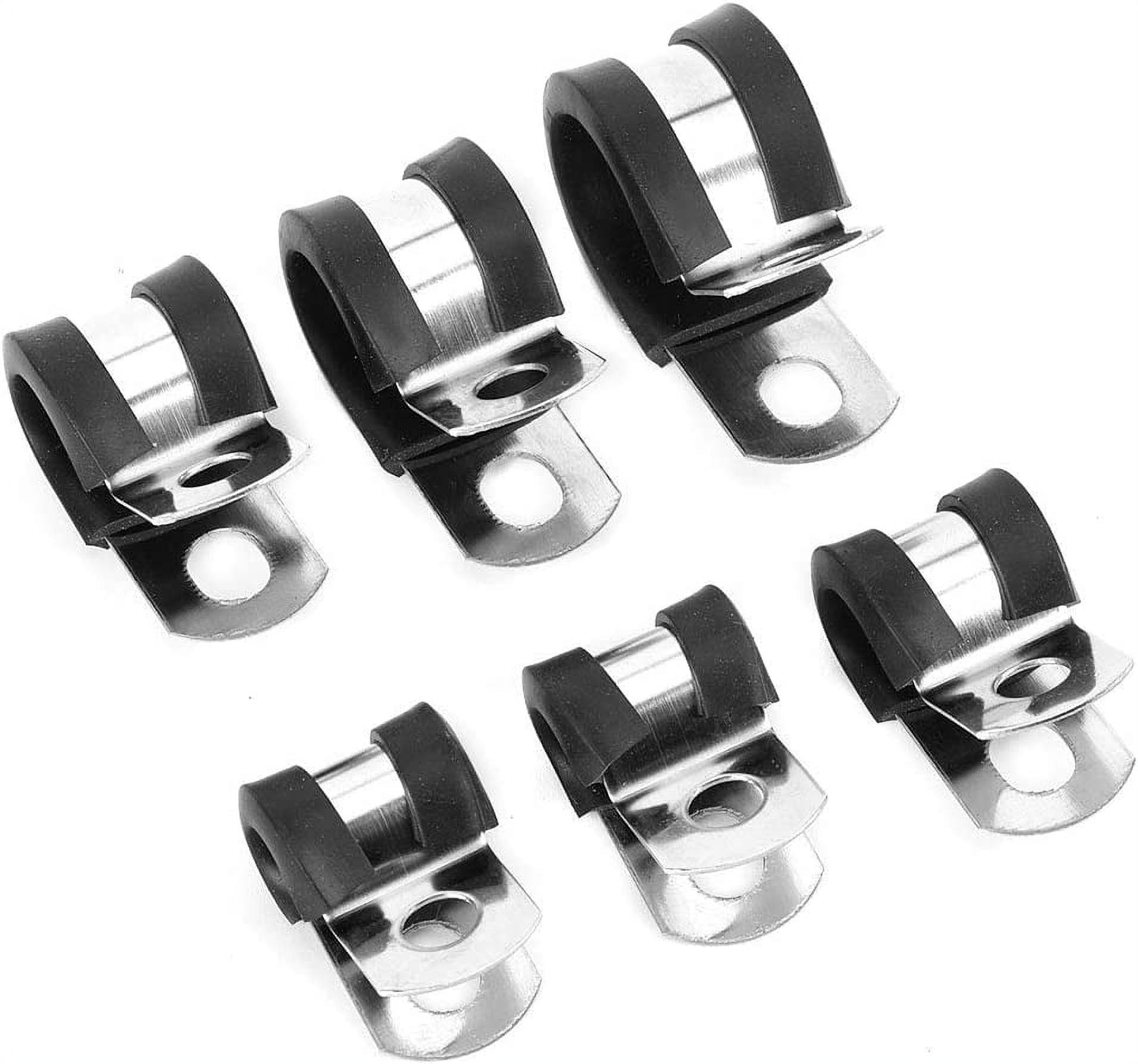 Cable Clip, Stainless Steel Cable Clamp Assortment, Waterproof Anti ...