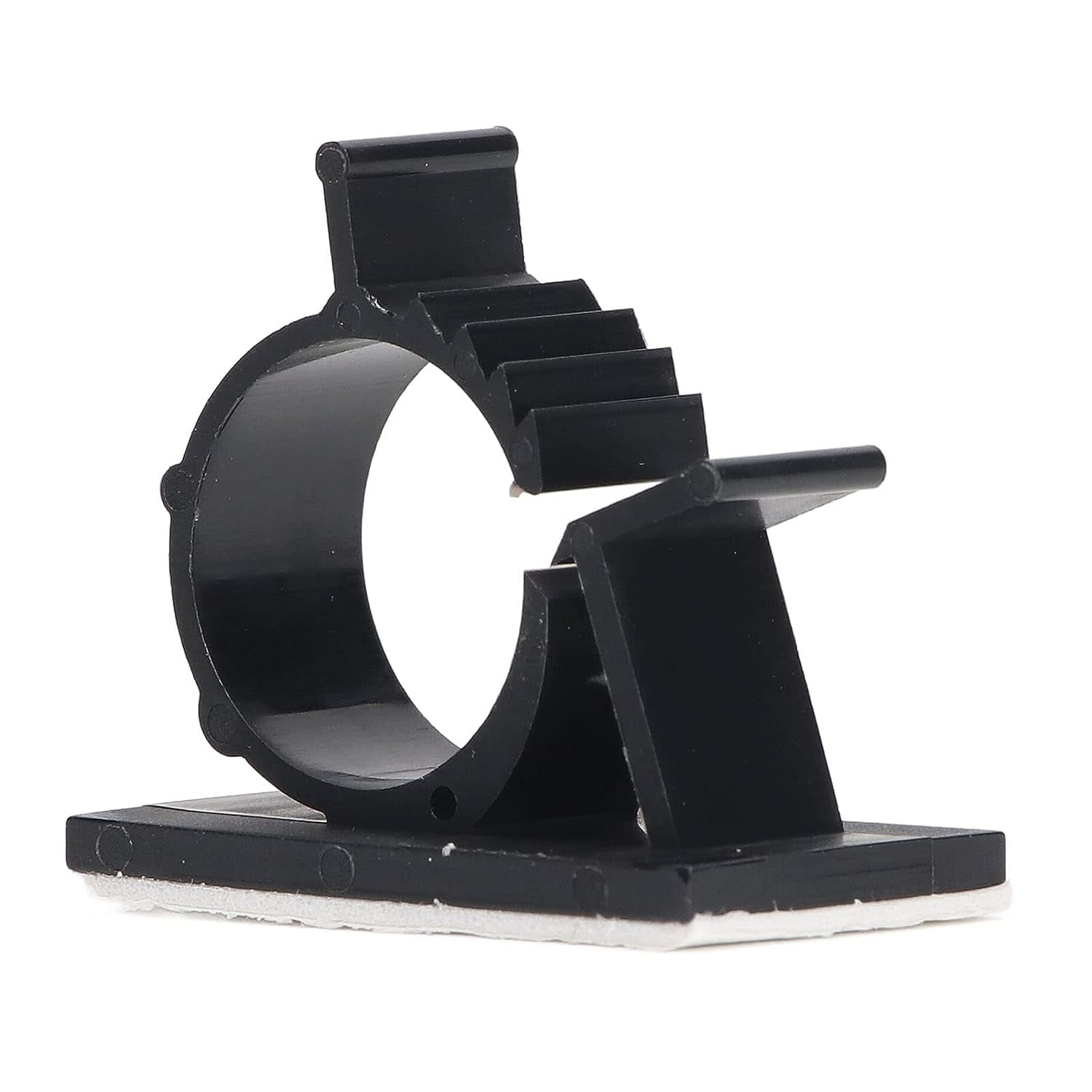 Cable Clips, Wire Clamps 100 Pcs Reusable Tight Fixing PA66 No Drilling ...