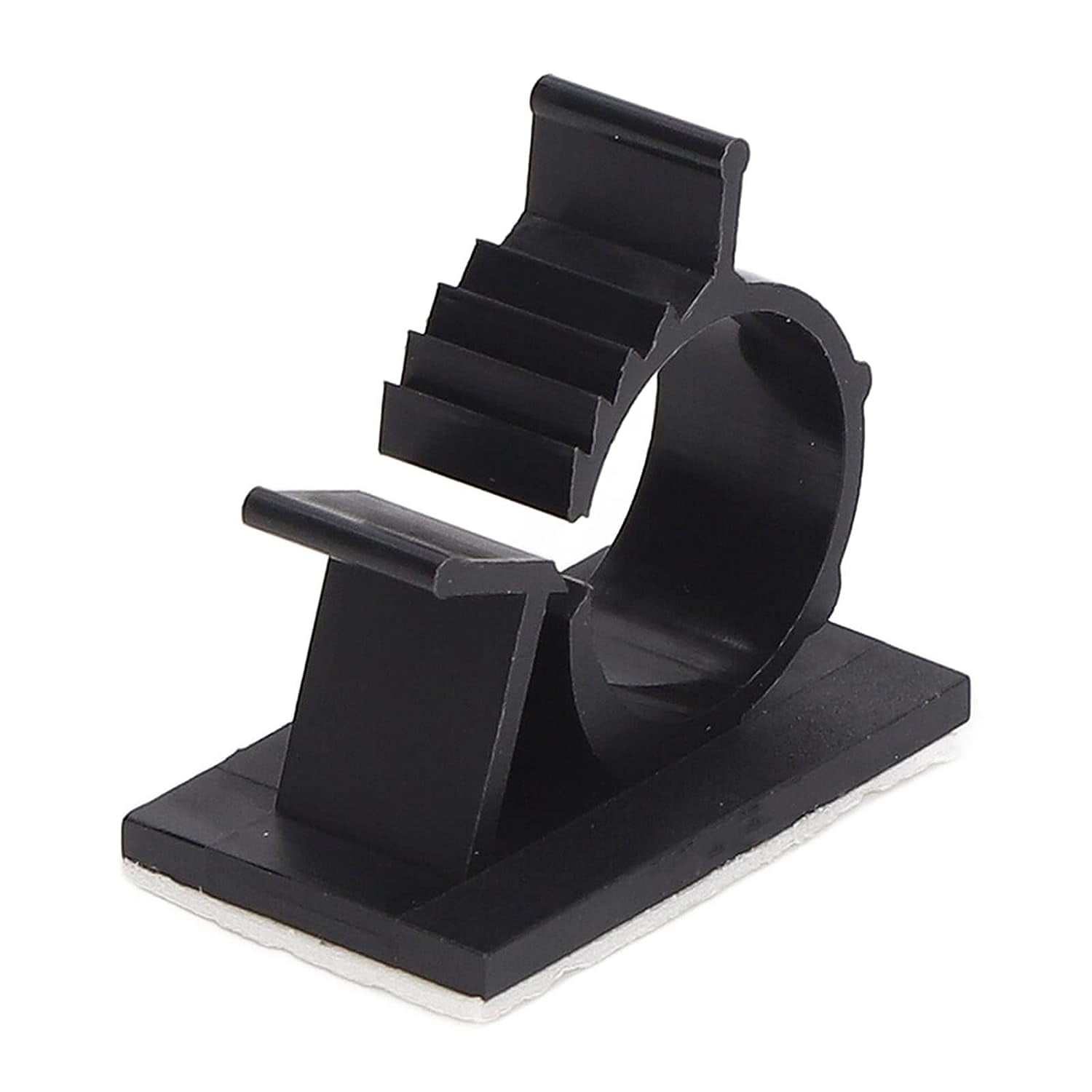 Cable Clips, Wire Clamps 100 Pcs Reusable Tight Fixing PA66 No Drilling ...