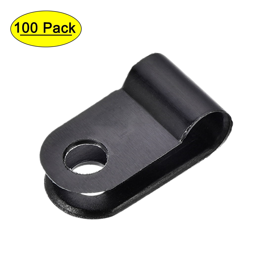 Cable Clips Wire Holder R Type Clamp 5.3mm Fastener for Home Office ...