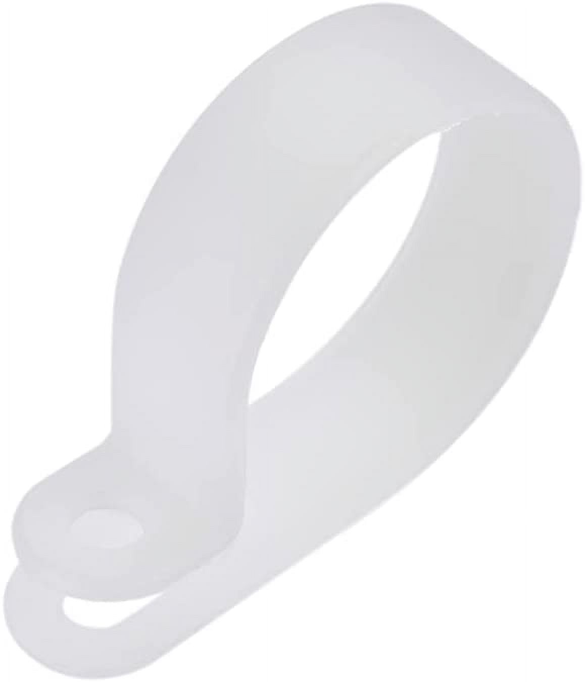 Cable Clips Wire Holder R Type Clamp Fastener 30mm for Home Office ...