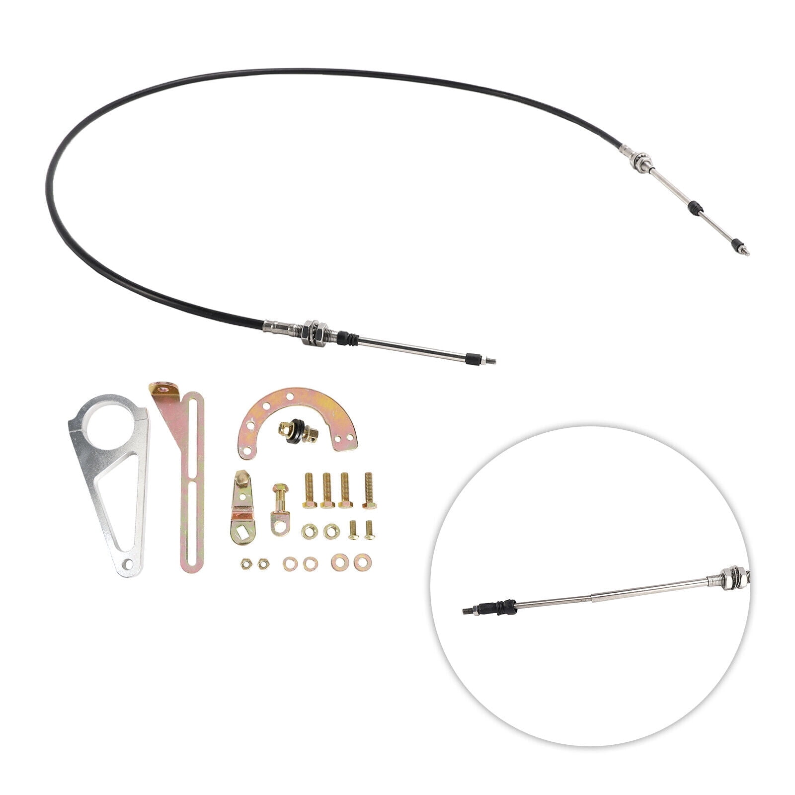 Cable Column Shift Linkage Kit High Strength ACA-1804 For TH350 TH400 ...