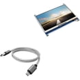 Cable Compatible with LCD Monitor (7 in) - Micro USB DuraCable, Braided ...
