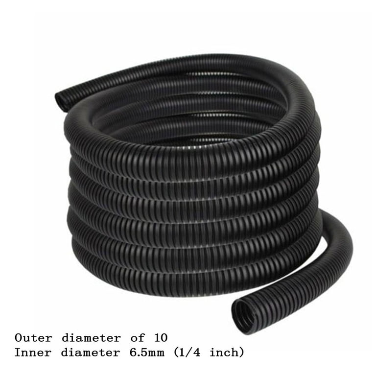 Flexible Conduit To Protect Wires 5/16" Split Wire Loom Conduit,