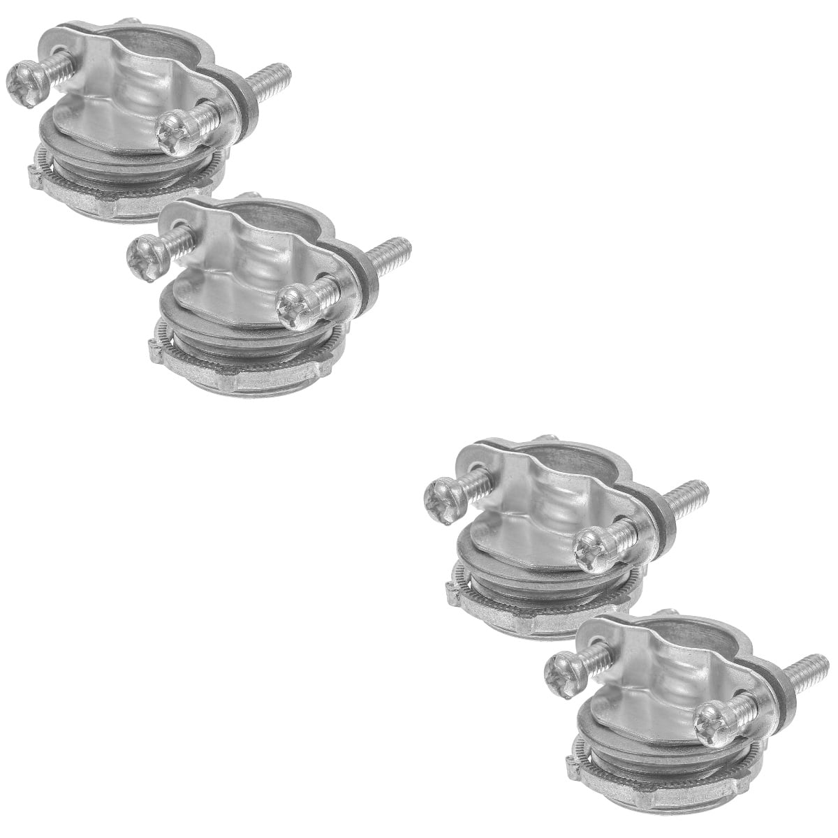 Cable Connector 4 Pcs 3/4 Inch Clamp Type Connectors Wire Clips Cord ...