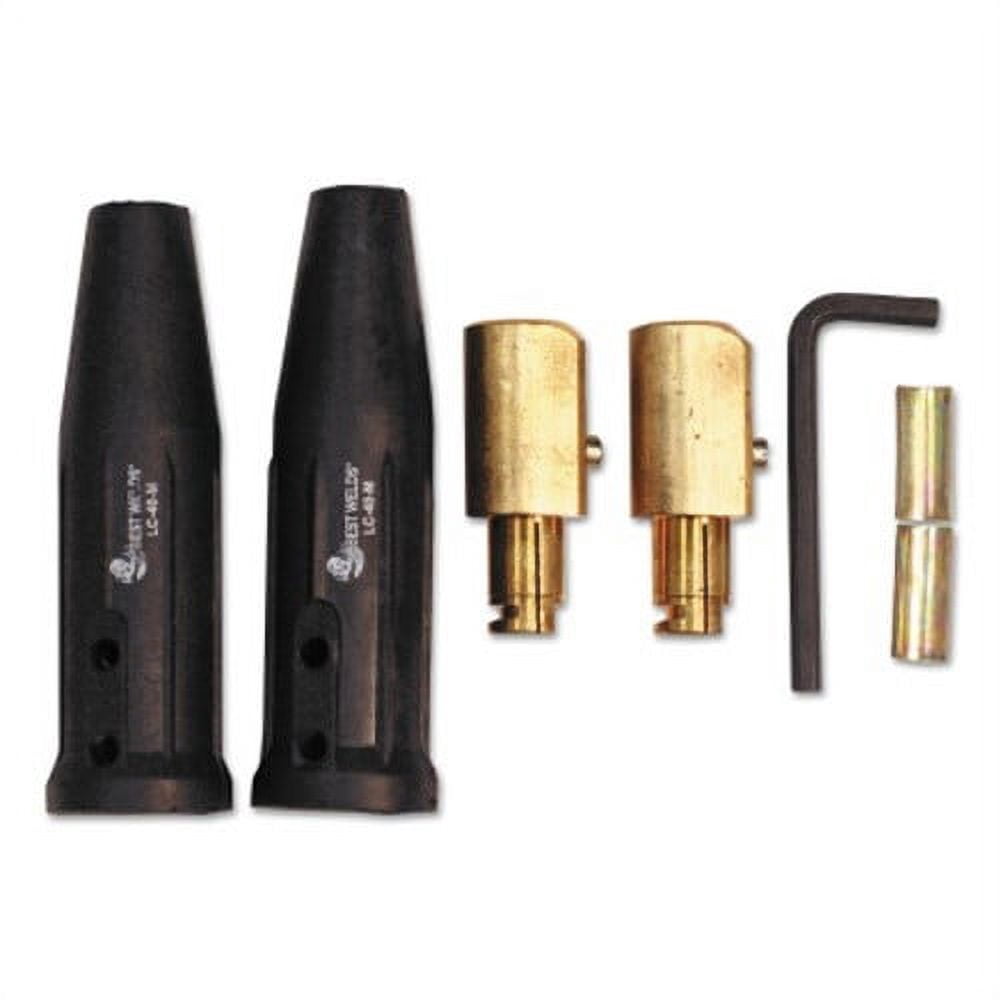 Cable Connector, LC40 Male/Female, Ball Point Connection, 1/0 AWG to 2/ ...