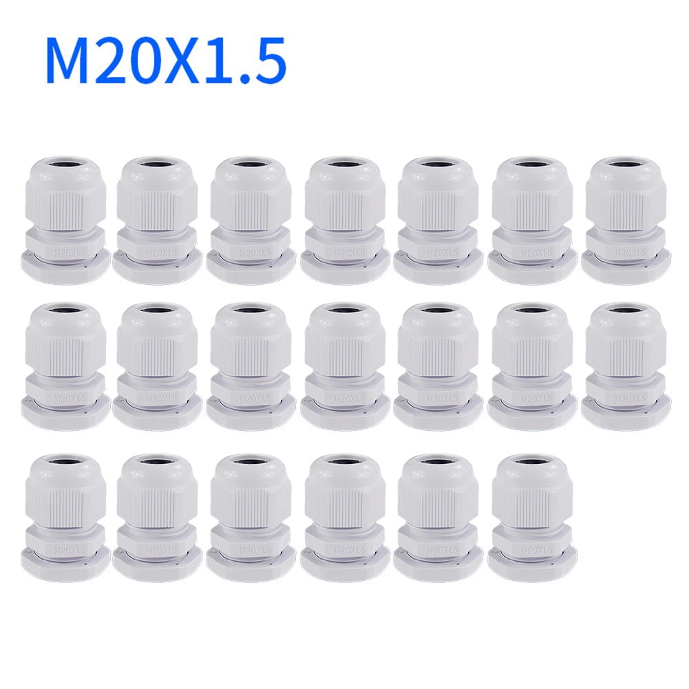 Cable Connector Plastic Nylon Waterproof M-Type Fixed Connector, M20*1 ...