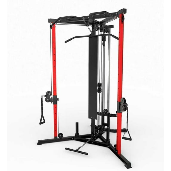 Cable Crossover Machine，Functional Trainer with High and Low Pulley ...