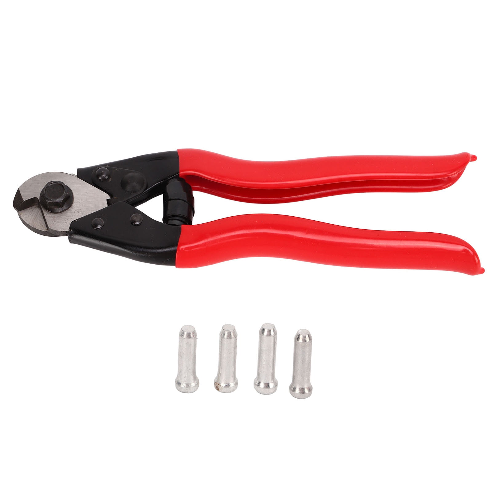 Cable Cutter, Brake & Shift Cable Tool Kit with 4 Cable End Covers Included Multi-Function Bike ...