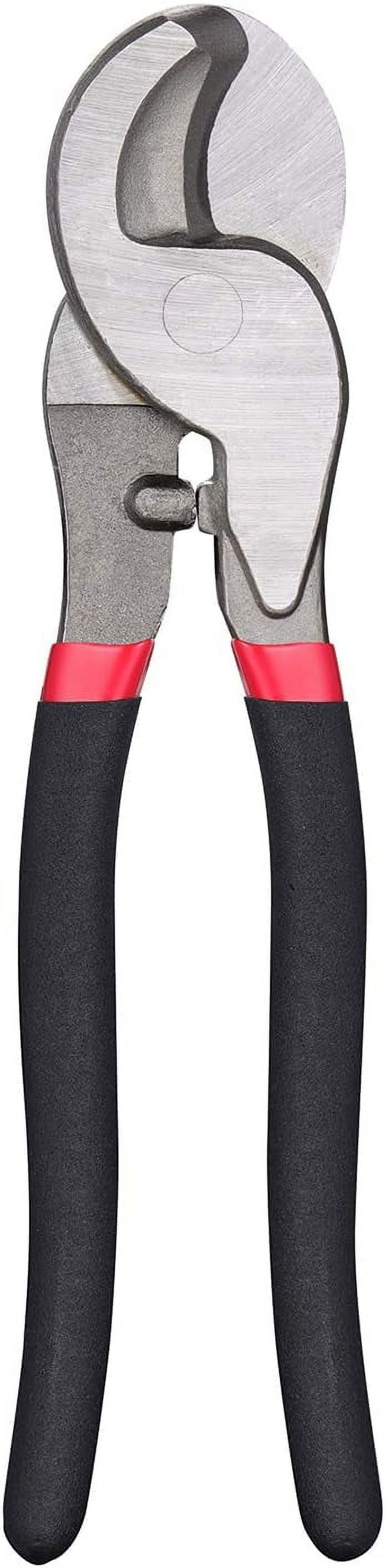 Cable Cutter High Leverage Curve Jaw, 10 inch Heavy Duty Wire Cutter ...