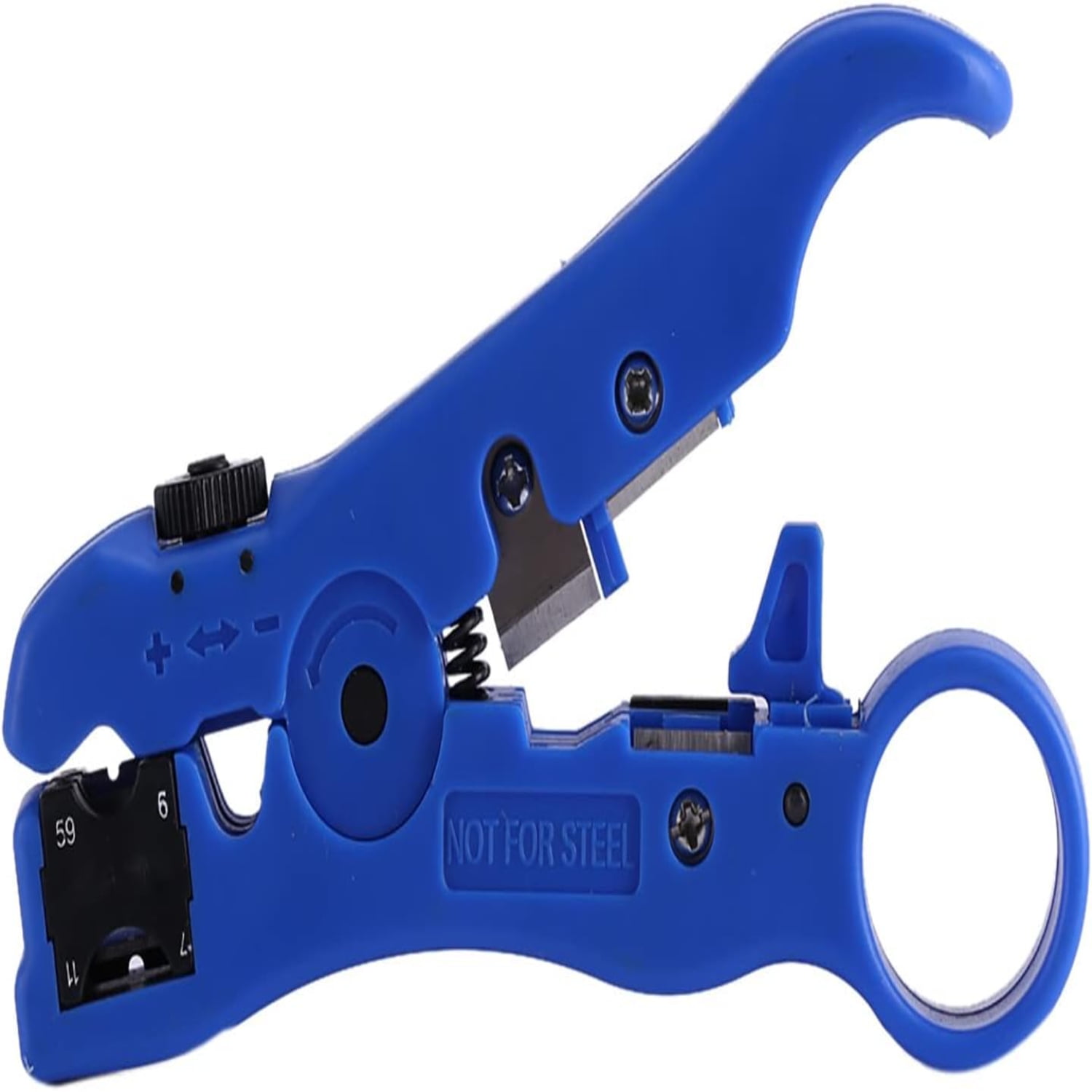 Lightweight and Compact Coax Coaxial Cable Cutter Stripper Tool with ...