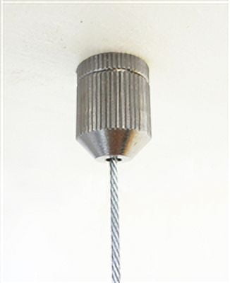 Cable Display Systems: Cable Fixing with Cable - 6 pcs, Hardware used ...