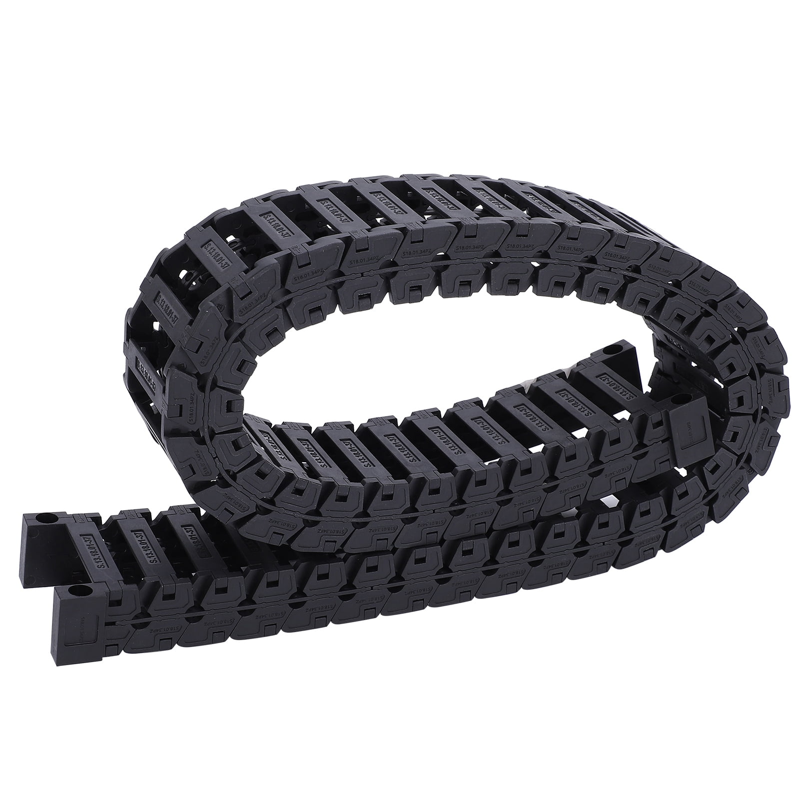 Cable 1M Nylon Cable Carrier Nested Wire Carriers Transmission Drag Chain
