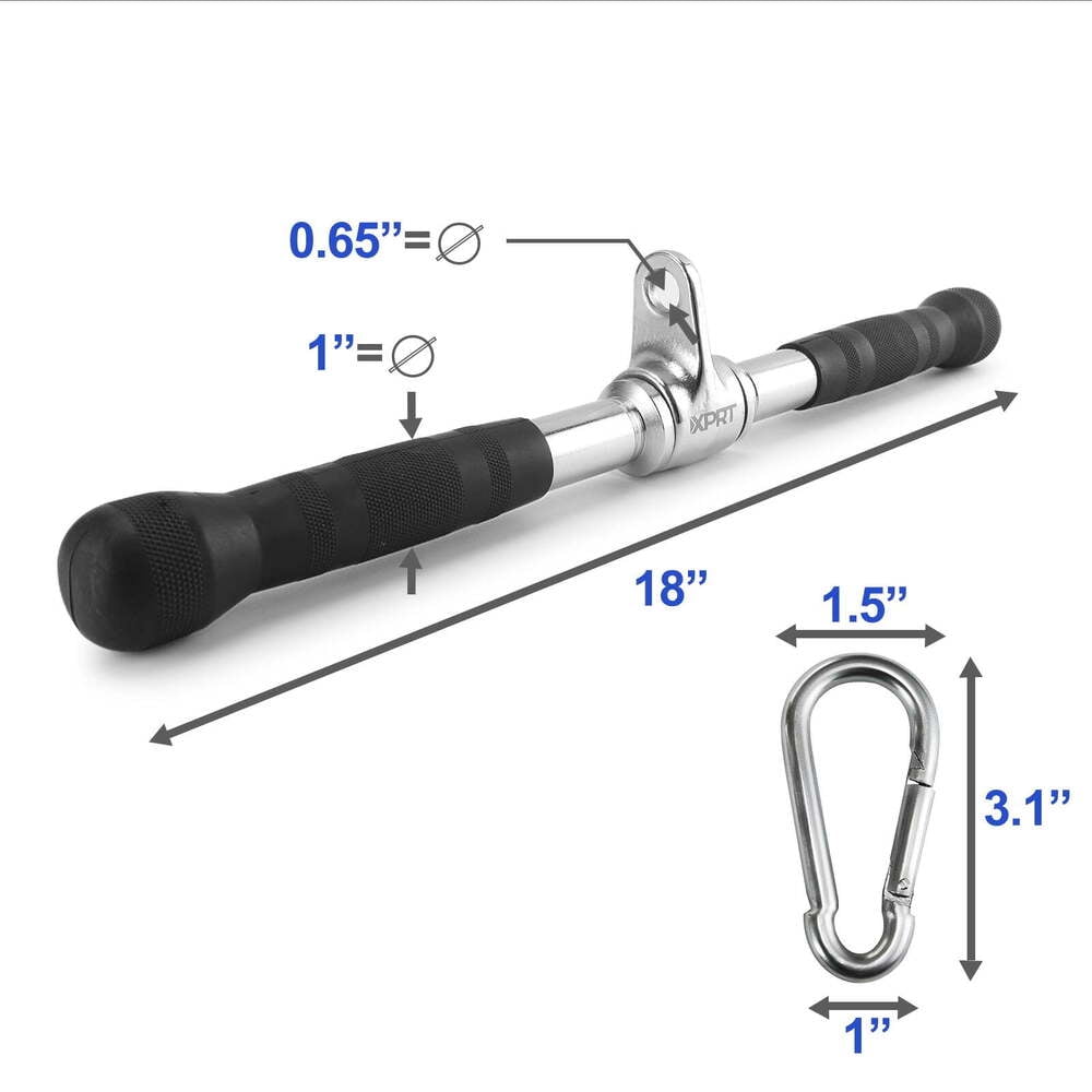 Cable Exercise Attachment D Handle, Pull Down Accessories, Straight ...