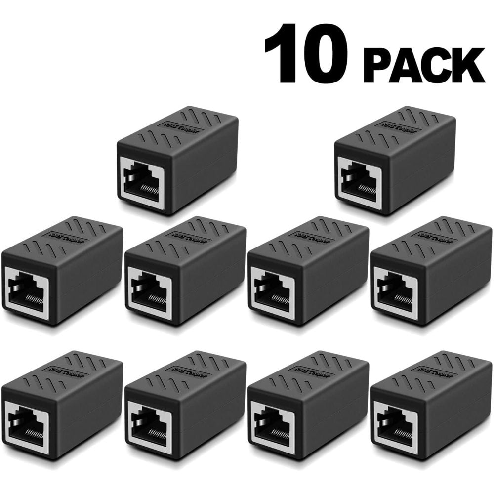 Cable Extender,RJ45 cat 5 cat 6 cat6a Coupler, Extender Connector ...