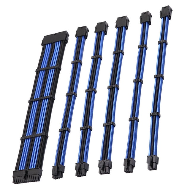 Cable Extension For Power Supply With Combs, 24 Pin, 8Pin, 6Pin, 4 + 4 ...