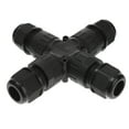 Cable Gland IP68 Waterproof Connector Strain Relief 4-Way Outdoor Cable ...