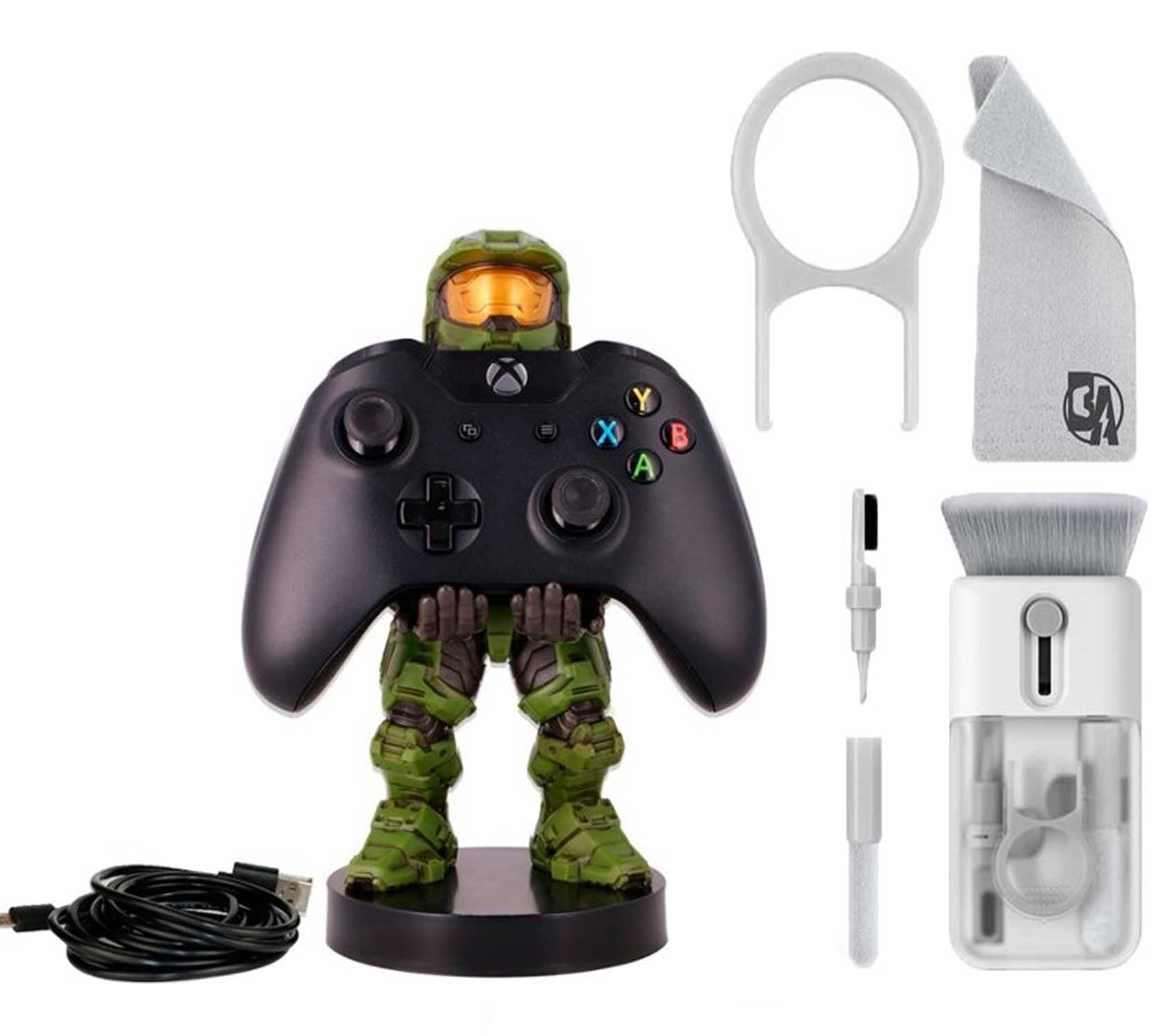 Cable Guy - Halo: Infinite - Master Chief 8-inch Phone and Controller ...