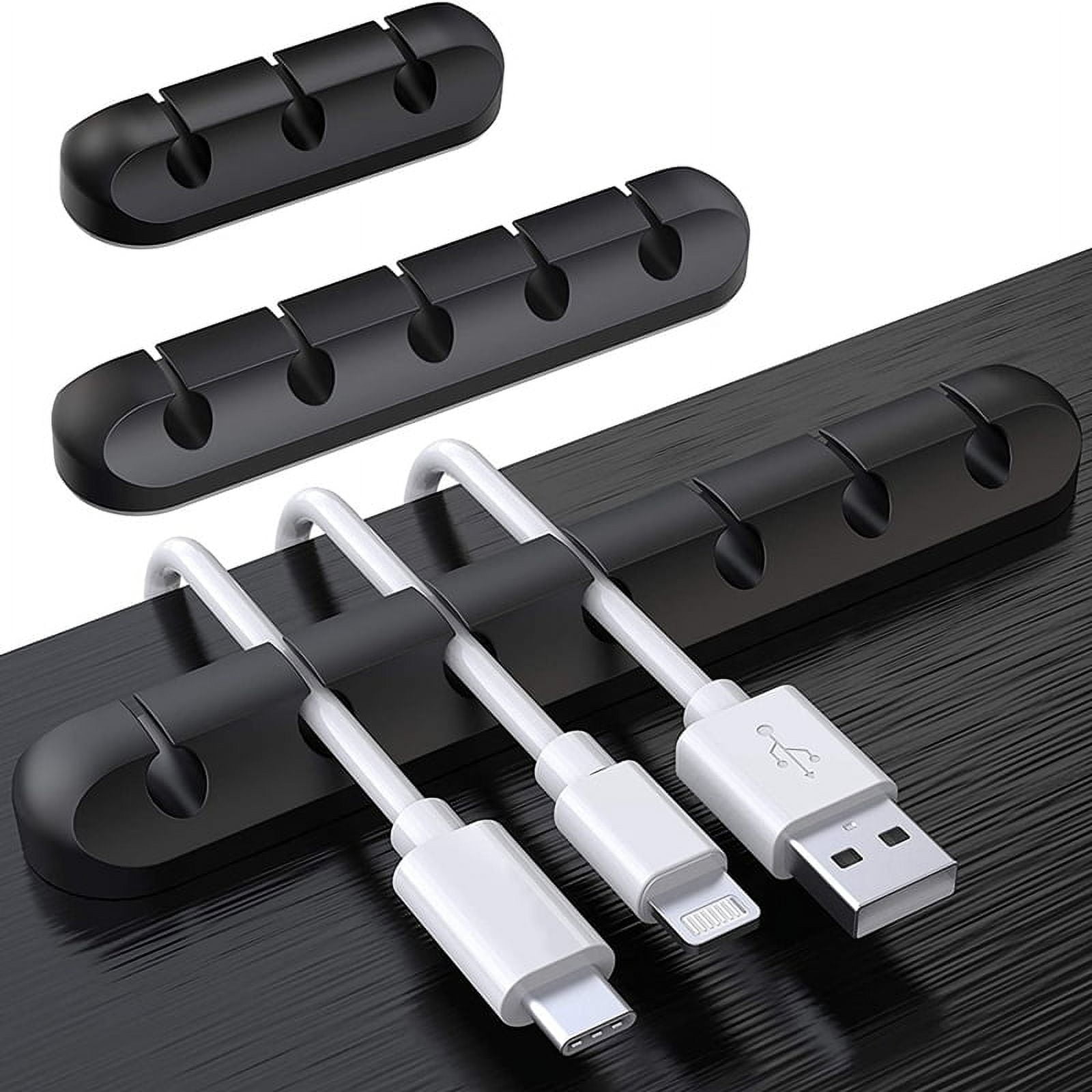 Cable Holder Clip Cable Management Wire Organizer USB Charging Cable ...
