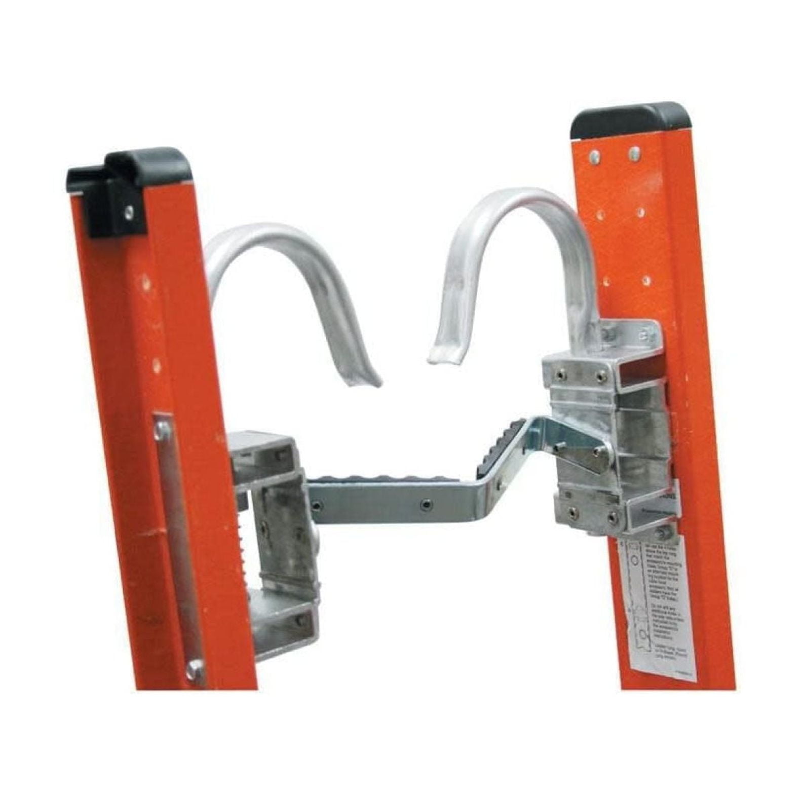 Cable Hook & V-Rung Assembly - Aluminum Ladder Accessory - Secures ...