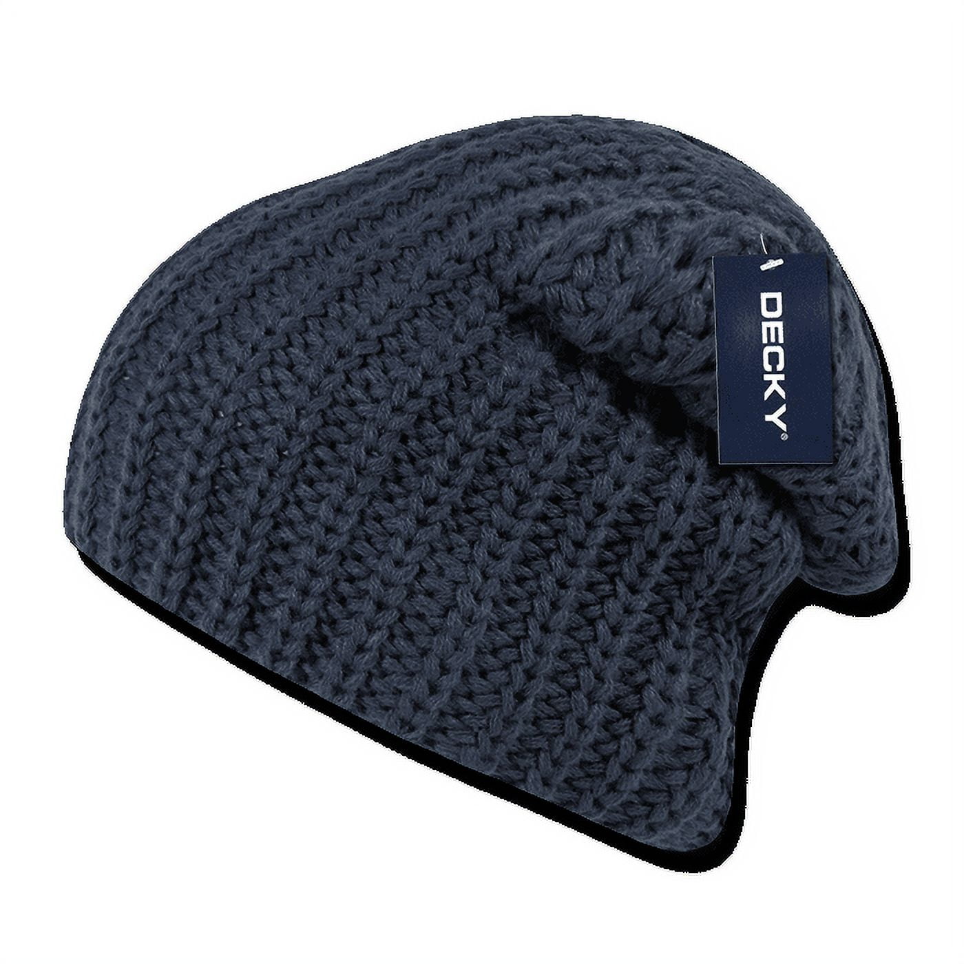 Cable Knit Beanies Beany For Men Women Soft Loose Cozy Stylish Slouch ...