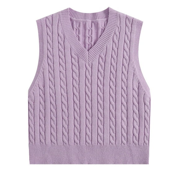 Cable Knit Sweater Women Lined Winter Coat Mid Length Solid Color ...