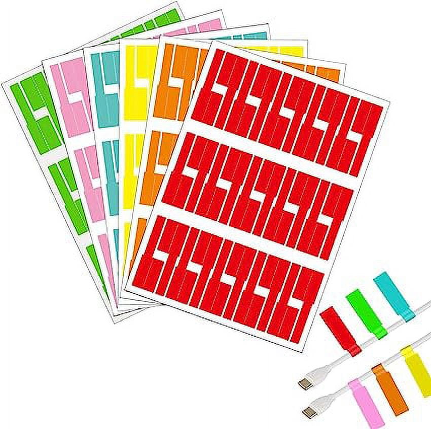 Cable Labels,Adhesive Cable Markers Waterproof Tear Resistant Wire ...
