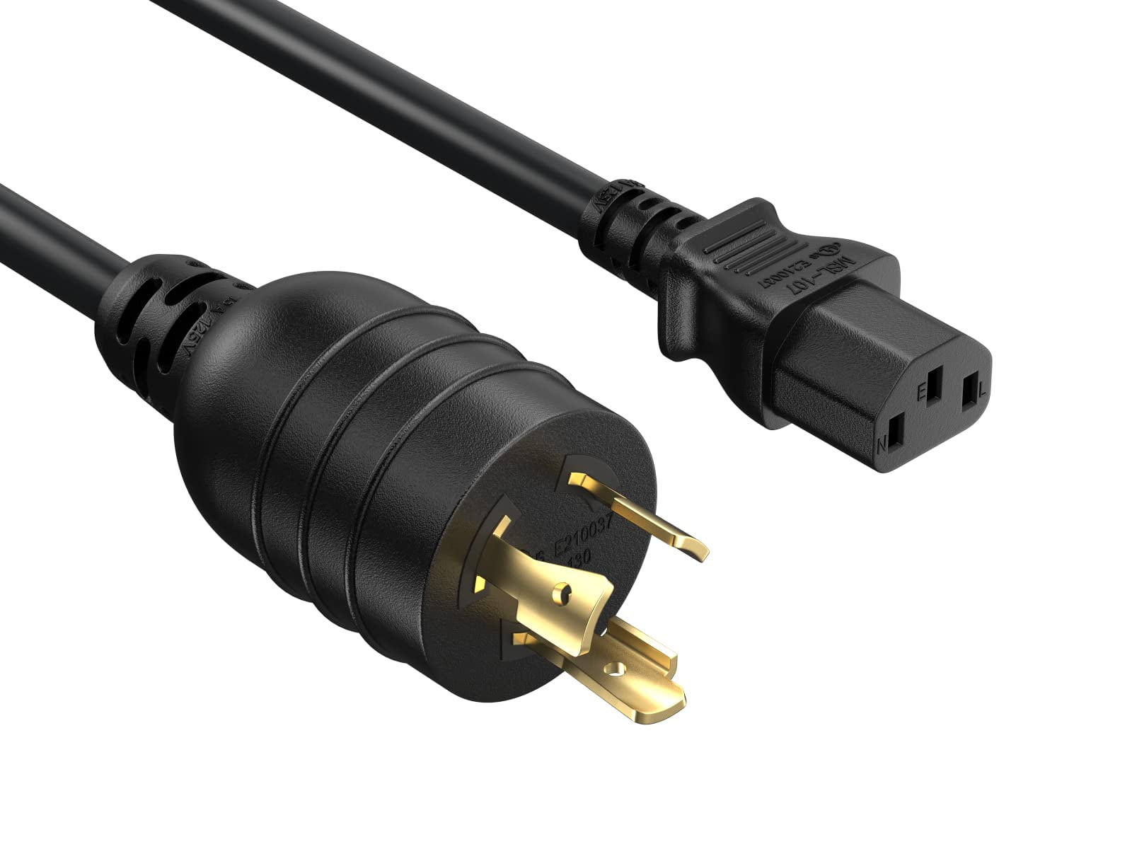Cable Leader 12ft NEMA L5-20P to C13 Heavy Duty Power Cord 14 AWG ...