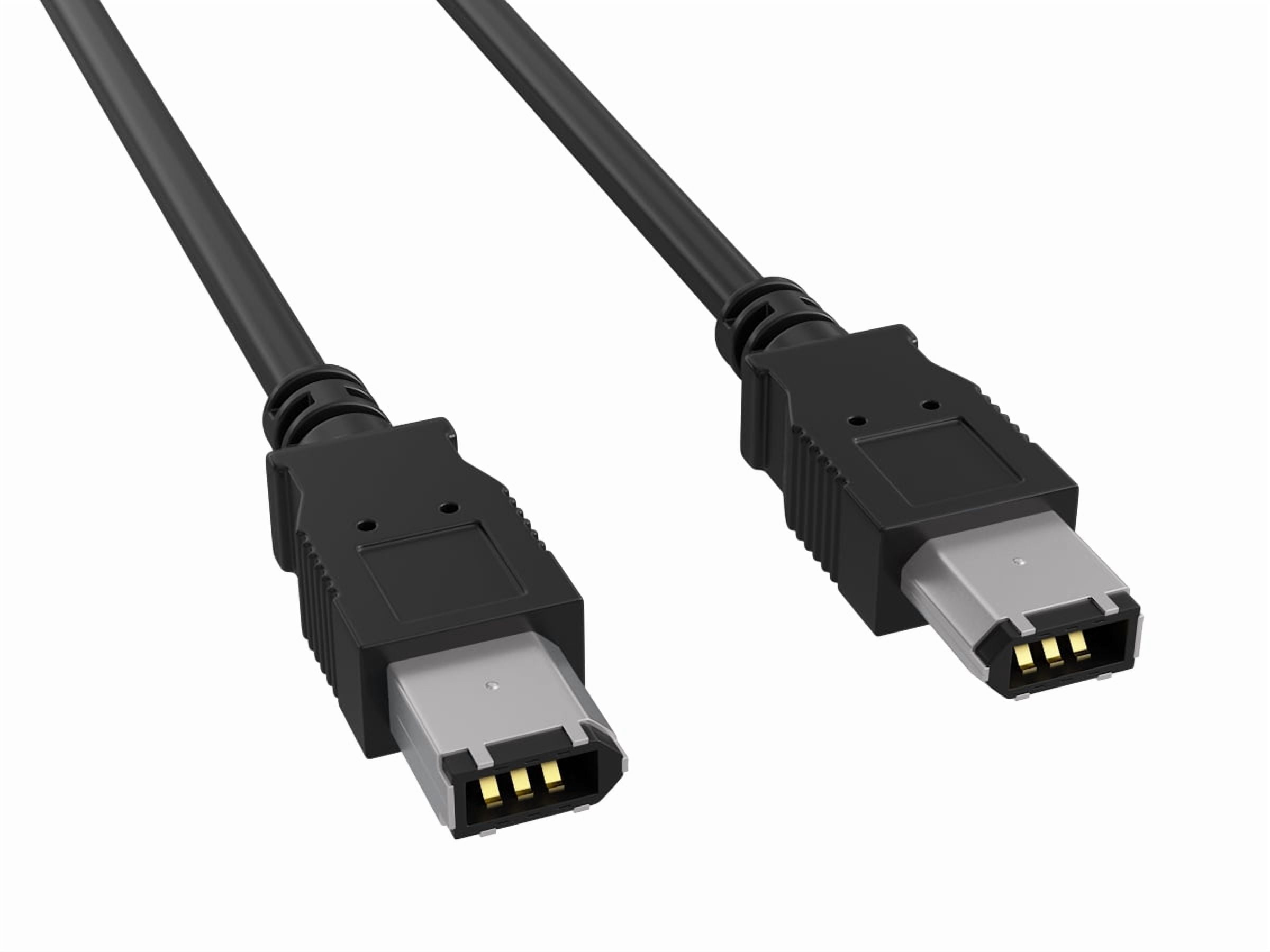 Cable Leader 15ft FireWire 400 Cable IEEE-1394a 6-Pin Male to Male Data ...