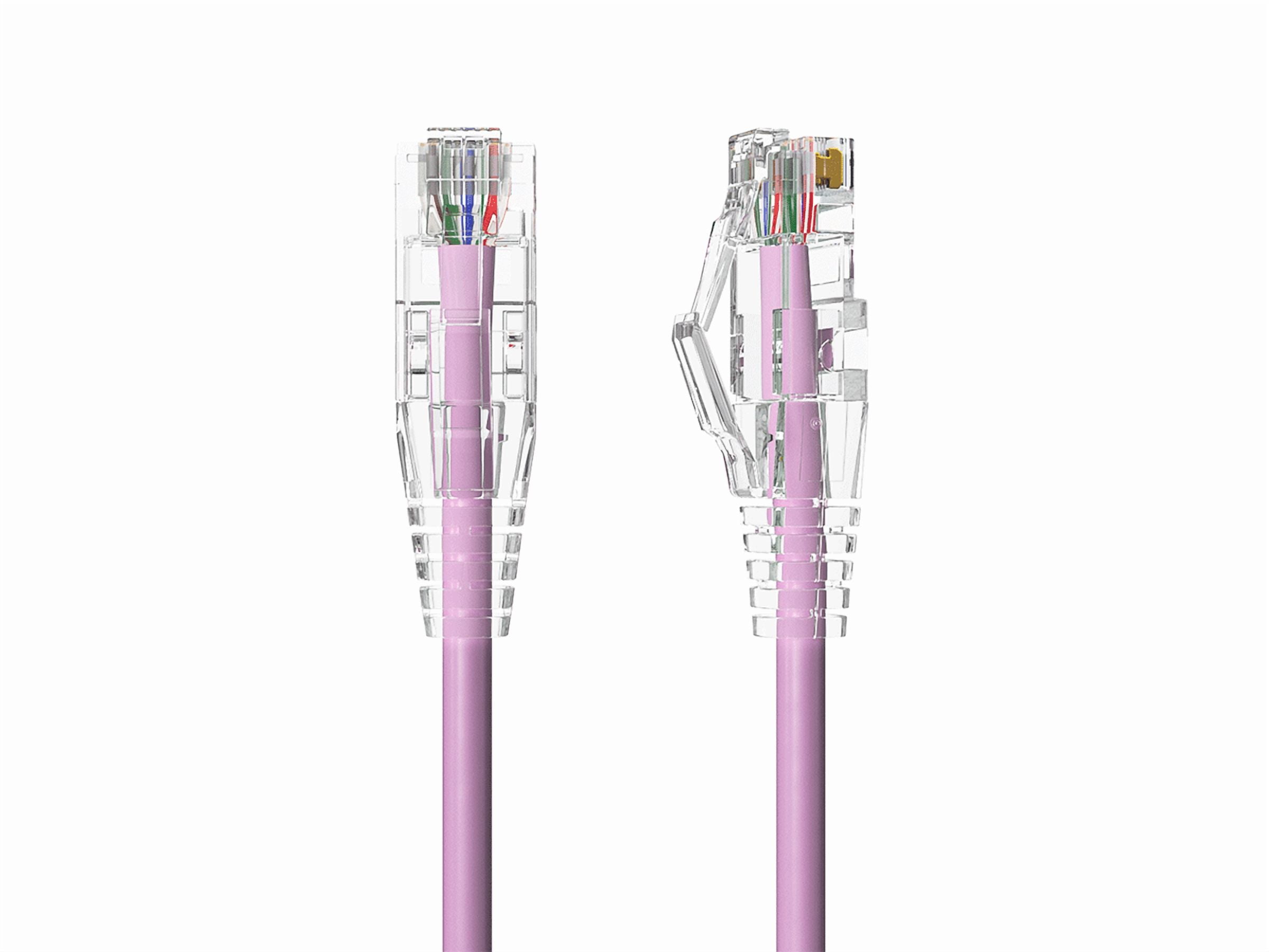 Cable Leader 25ft Slim Cat6 28AWG UTP Ethernet Network Patch Cable ...