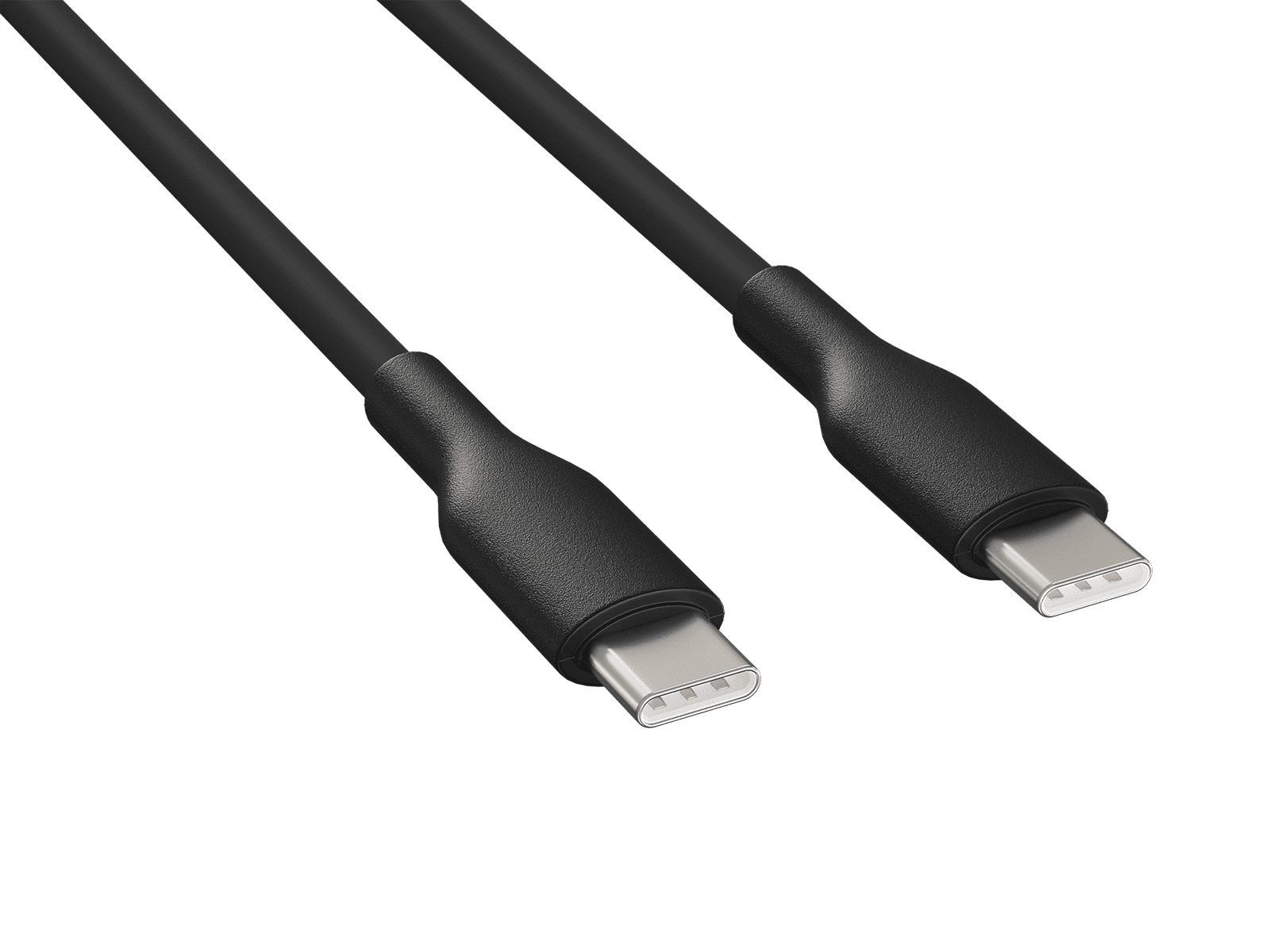 Cable Leader 3m Soft Silicone USB 2.0 Type-C to Type-C Cable 60W ...