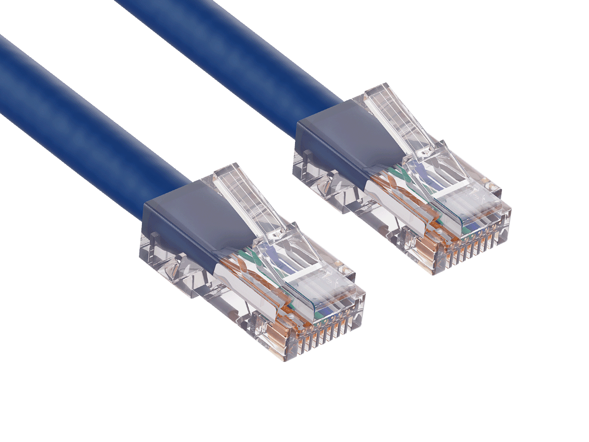 Cable Leader 50ft Cat6 UTP Non-Booted Ethernet Network Patch Cable ...