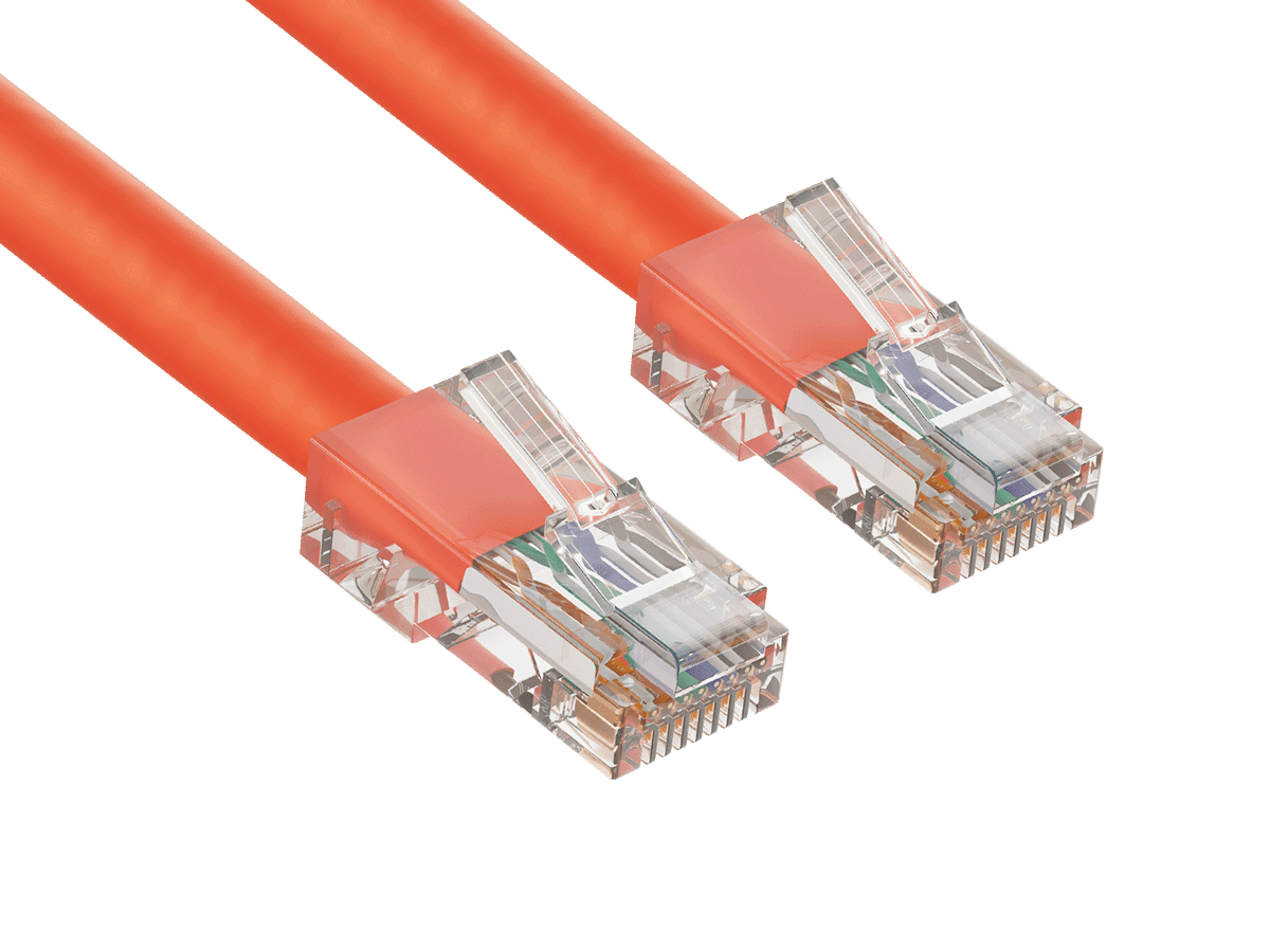 Cable Leader 50ft Cat6 UTP Non-Booted Ethernet Network Patch Cable ...