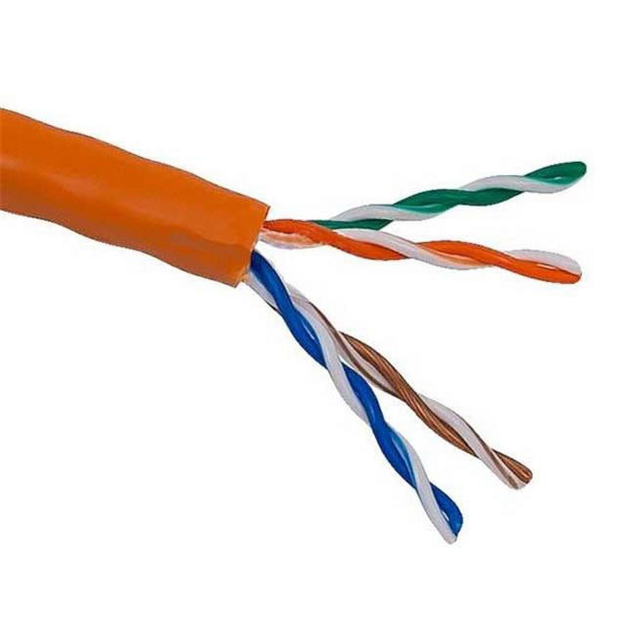 Cable Leader C5105-50TH 1000 ft. Cat5e 350 MHz UTP Solid Bulk Cable ...