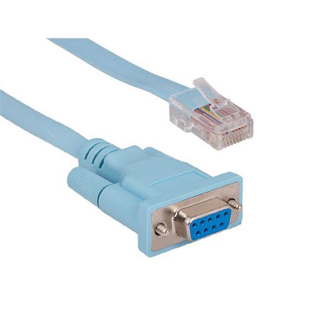 Cable Leader CS113-2206 6 ft. Cisco Console Cable DB9 Female to RJ45 ...