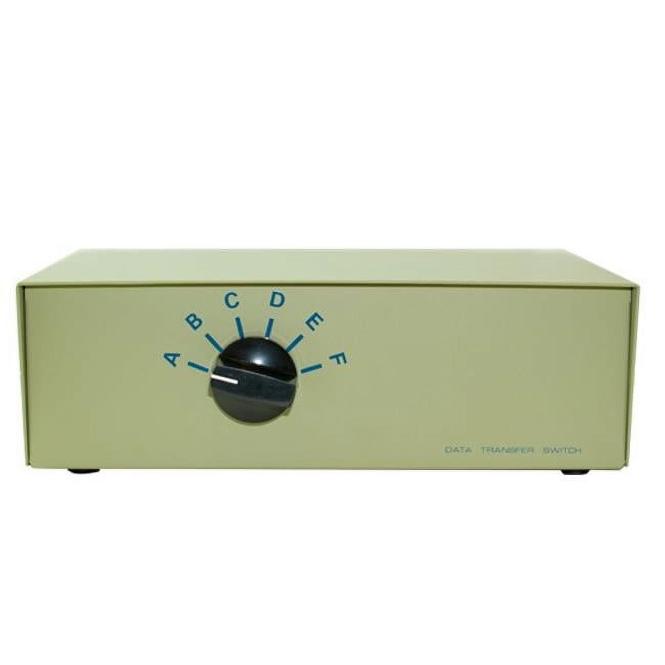 Cable Leader DB505-0006 6-Way DB25 Manual Data Switch Box - Walmart.com