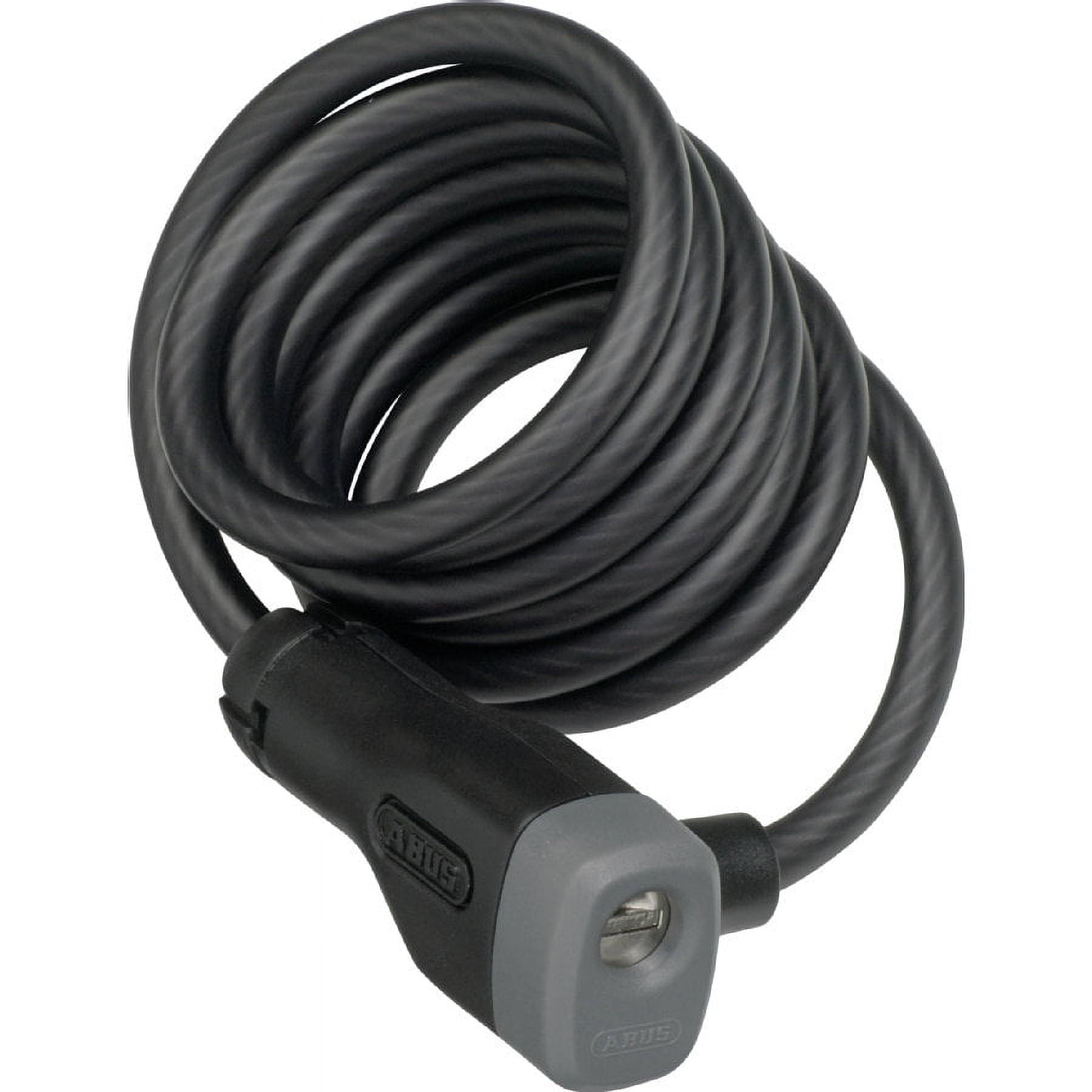 Cable Lock - 4 Series Star Keyed Coil 4508K/180/8 Black - 150cm Length ...