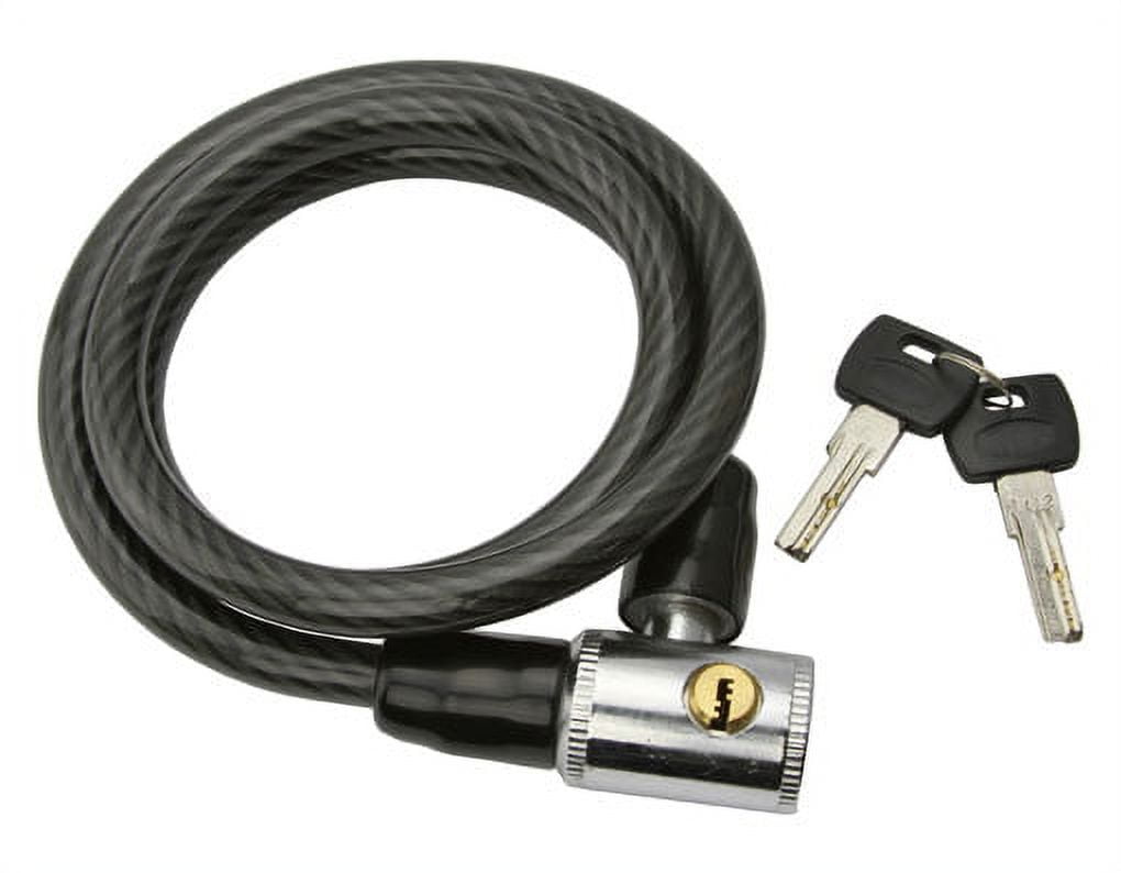 Cable Lock 48" x 14mm Black. Bike lock, bicycle lock for lowrider ...