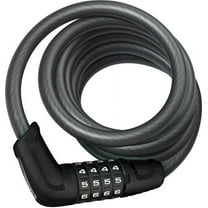 Chain Lock - Steel-O-Chain 4804C/110 black combo - 110cm length / 4mm diameter square - Walmart.com