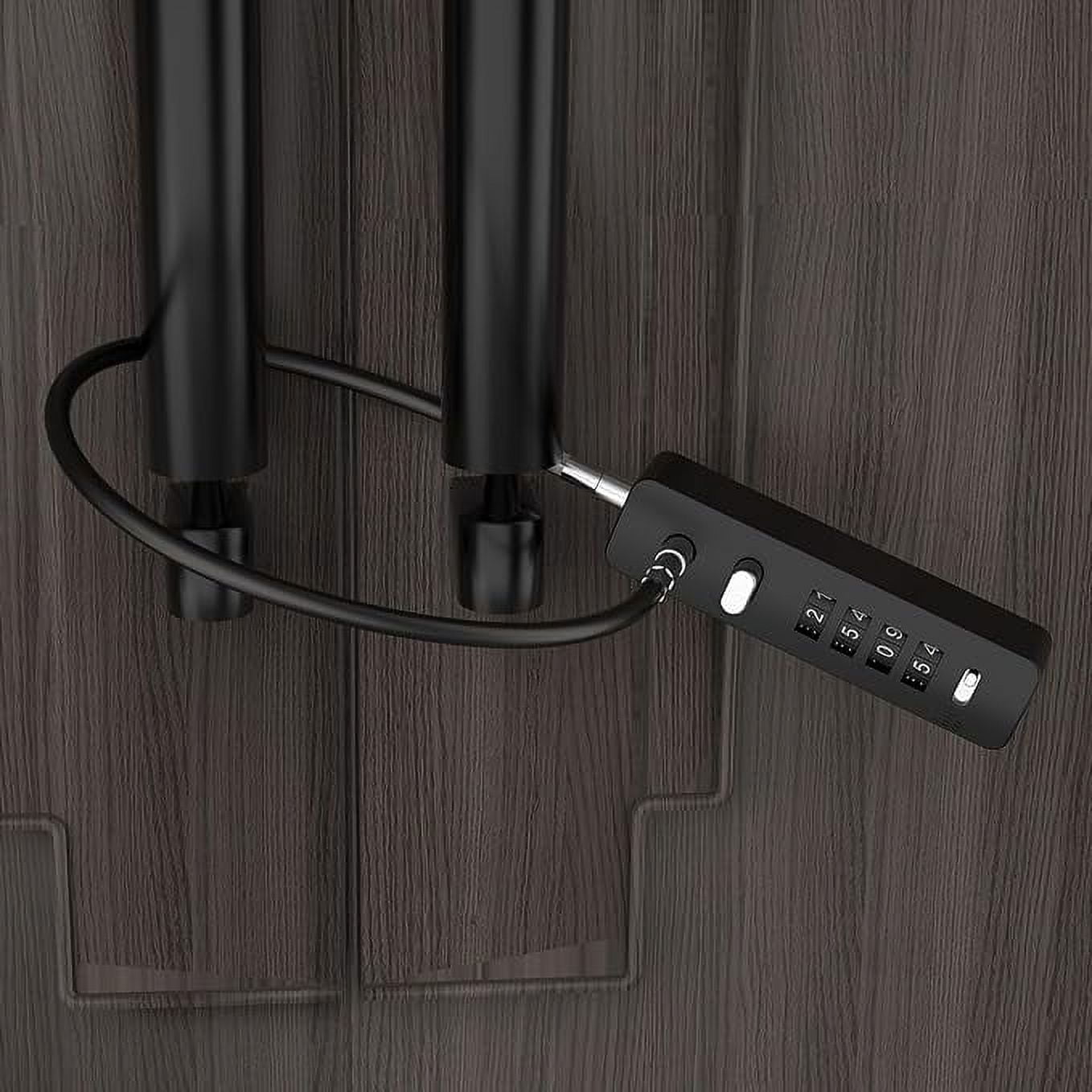 Cable Locks with Combination, 23.6Inch Steel Small Cable Rope Locks ...