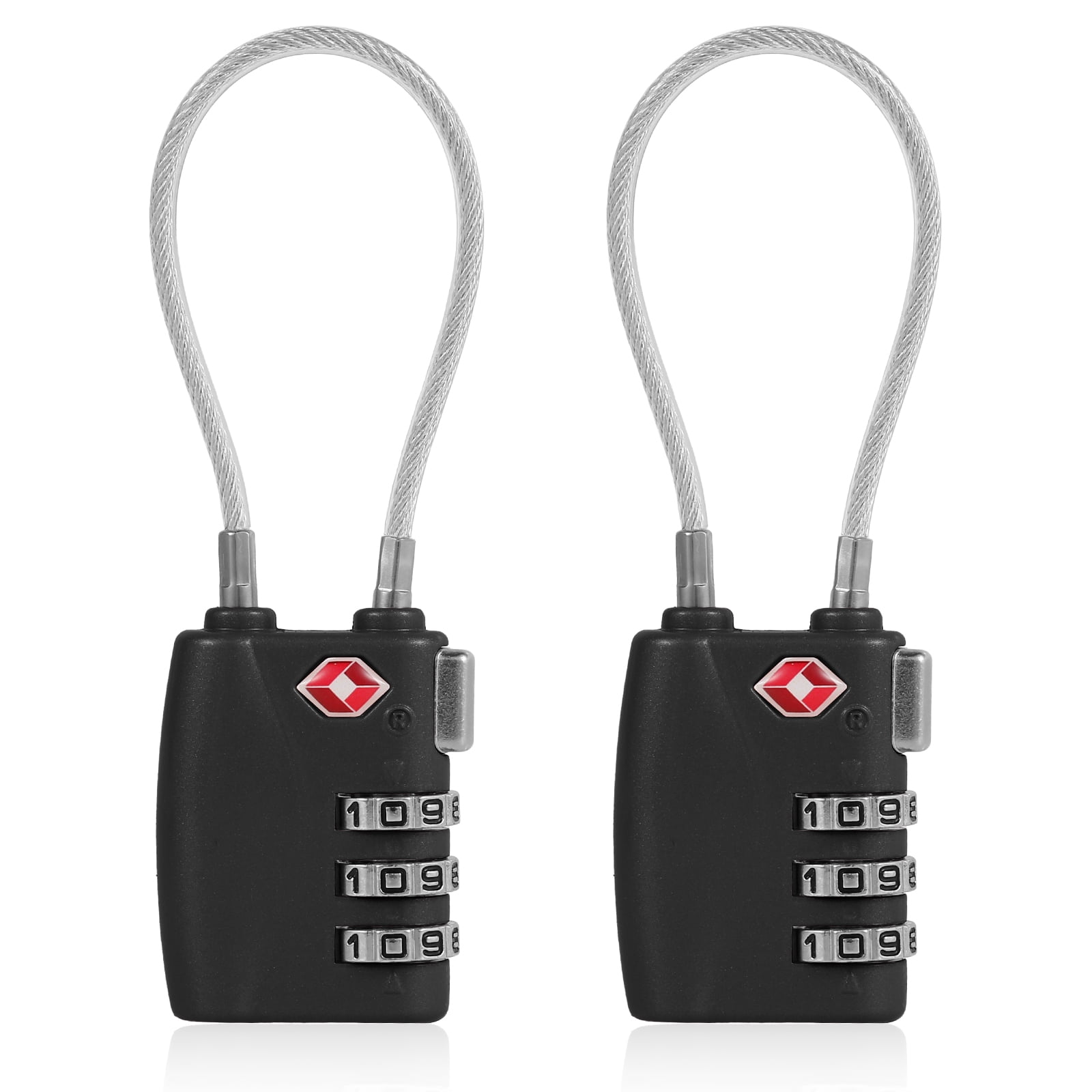 Cable Luggage Locks Versatile Sturdy Luggage Suitcase Baggage Locks ...
