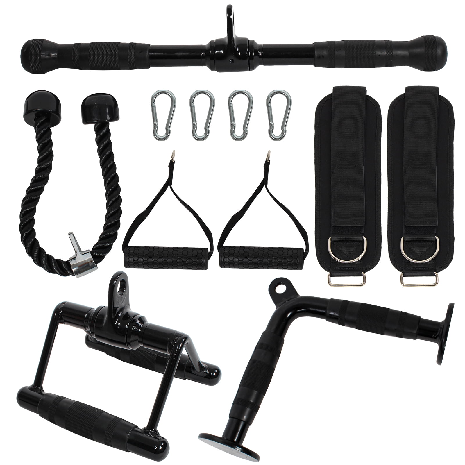 Cable Machine Accessories for Home Gym Weight Accessories Solid Steel ...