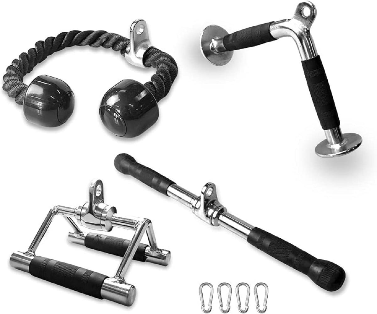Cable Machine Attachment Set Lat Pulldown Attachments Weight Machine ...