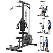 EONFITOmni Home Gym Cable Crossover Machine, 33 Height Settings, Lat ...
