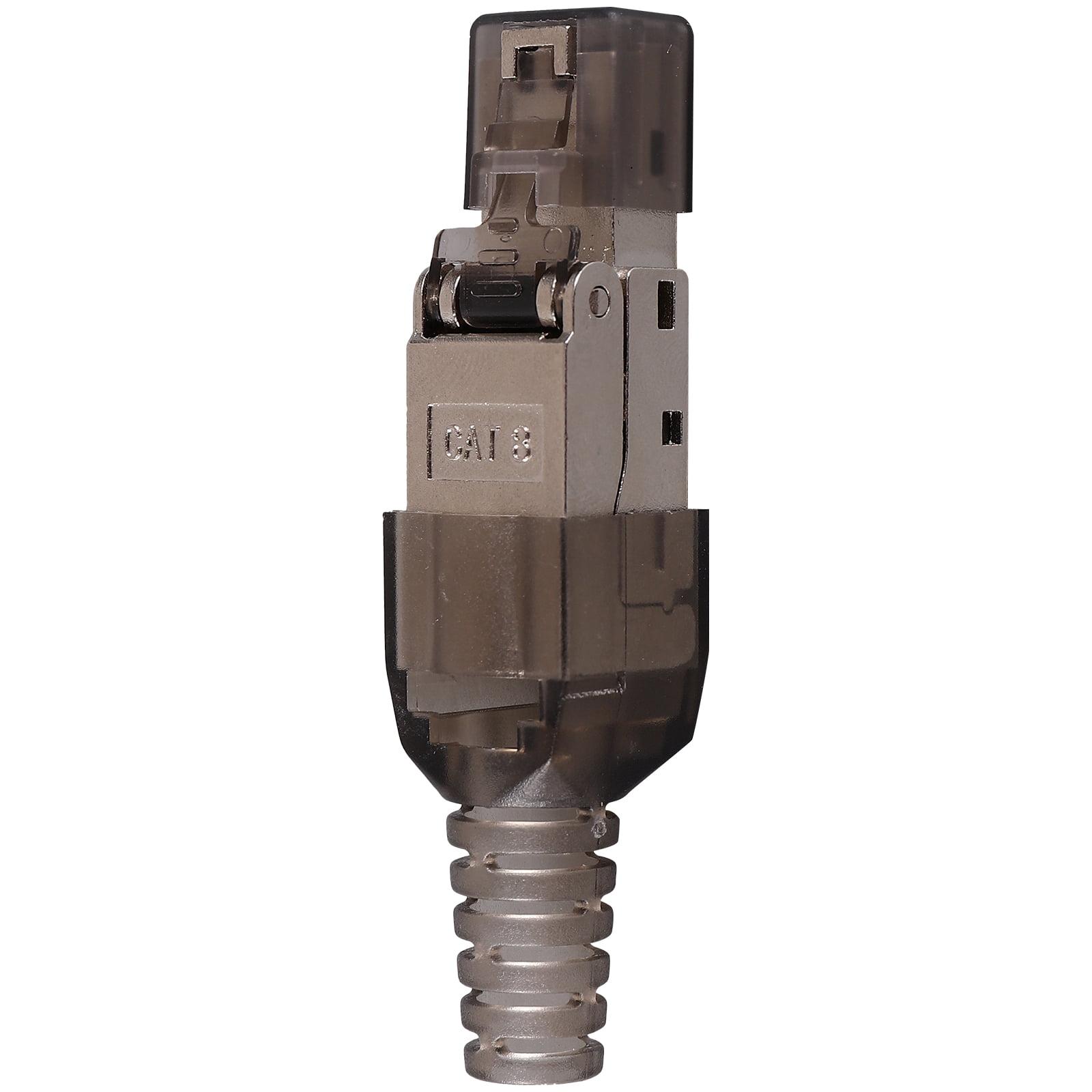 SOPOTUTU Ethernet Cable End Crimp Cat 8 Connector Gold-plated Network ...