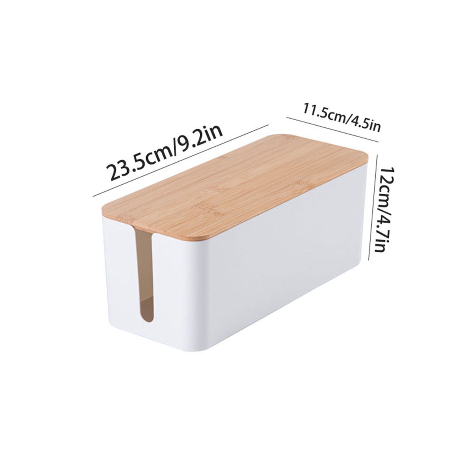 Cable Management Box, Cord Box Hider,Extension Socket Cord Organizer ...