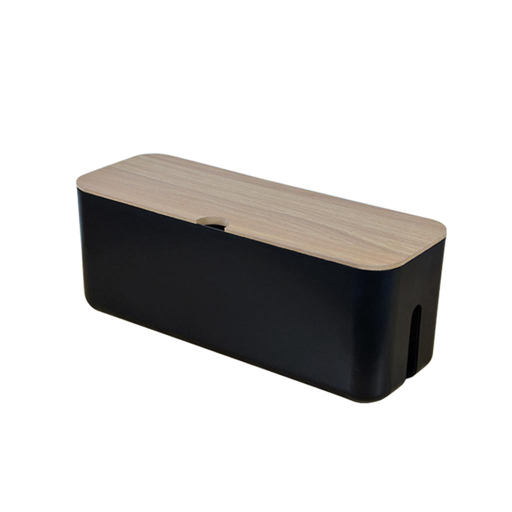 Cable Management Box Cord Organizer Box ABS Wire Hider for Kitchen ...