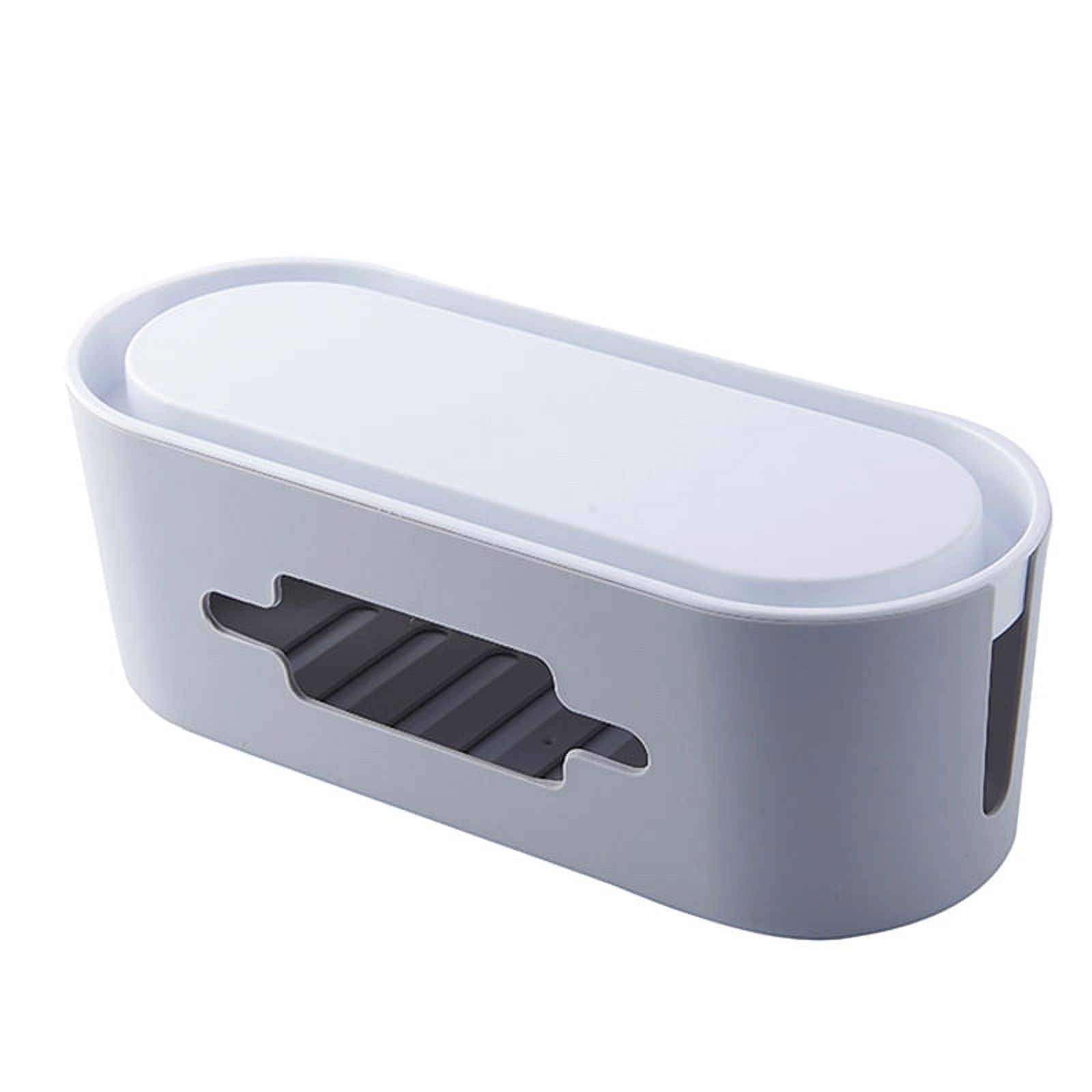 Cable Management Box - Stylish Cord Organizer Hides Power Strip and ...